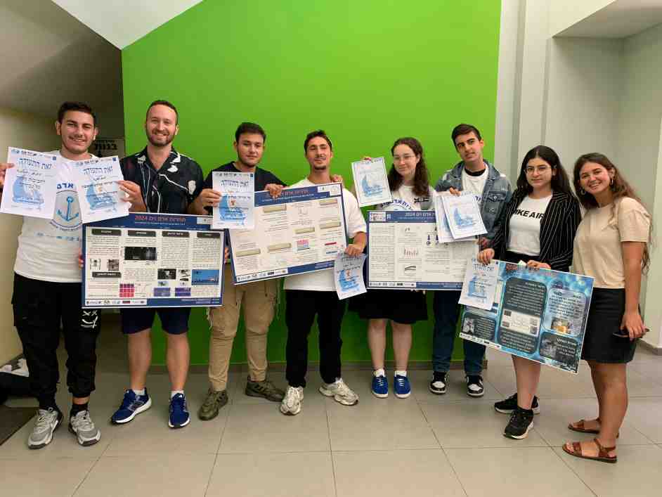 אדם וים: מקום ראשון לתלמידי הפיזיקה של תמר אריאל – נתניה און ליין